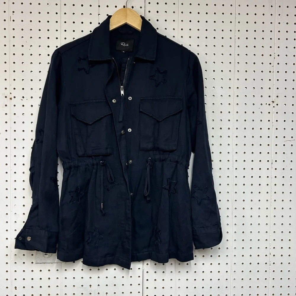 Rails | Jackets & Coats | Rails Lancaster Navy Utility Jacket | Poshmark